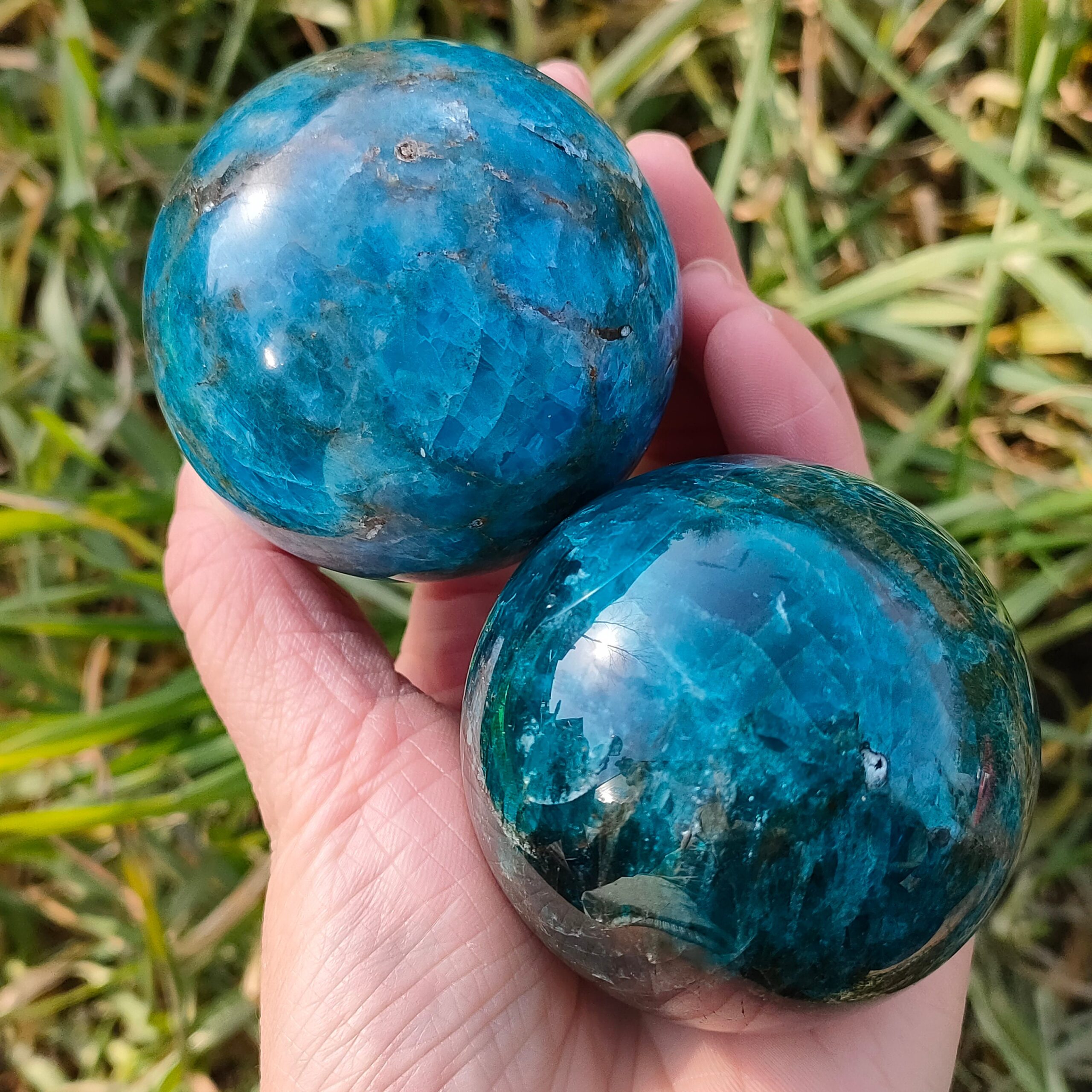 Apatite Quartz Crystal Sphere - Spirit Crystals