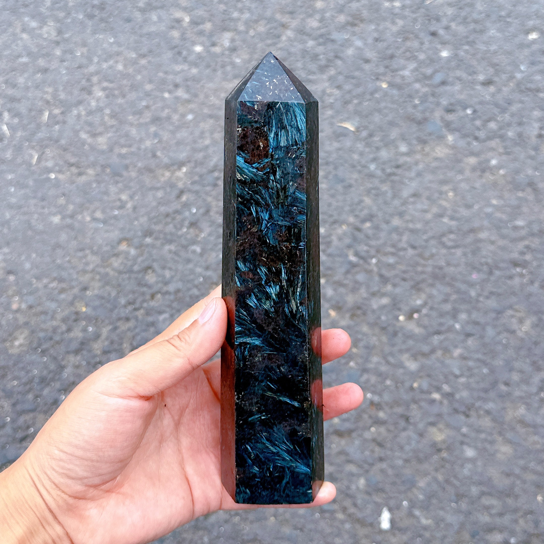Astrophyllite Crystal Obelisk Tower - Spirit Crystals