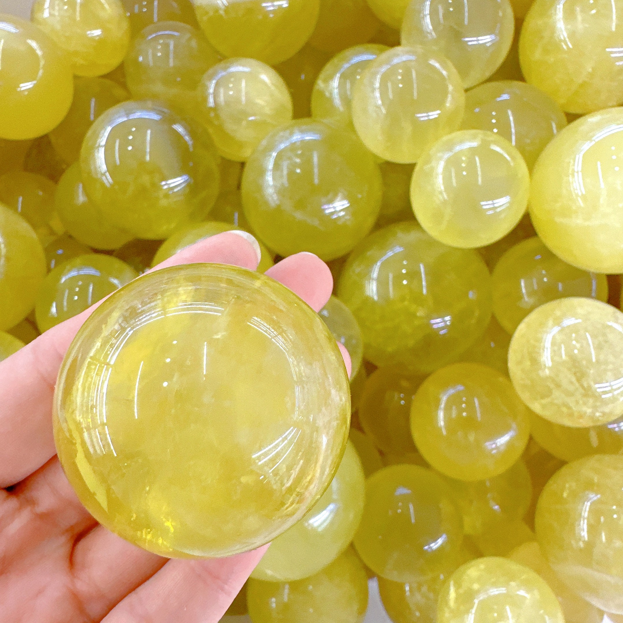Citrine Crystal Sphere - Spirit Crystals