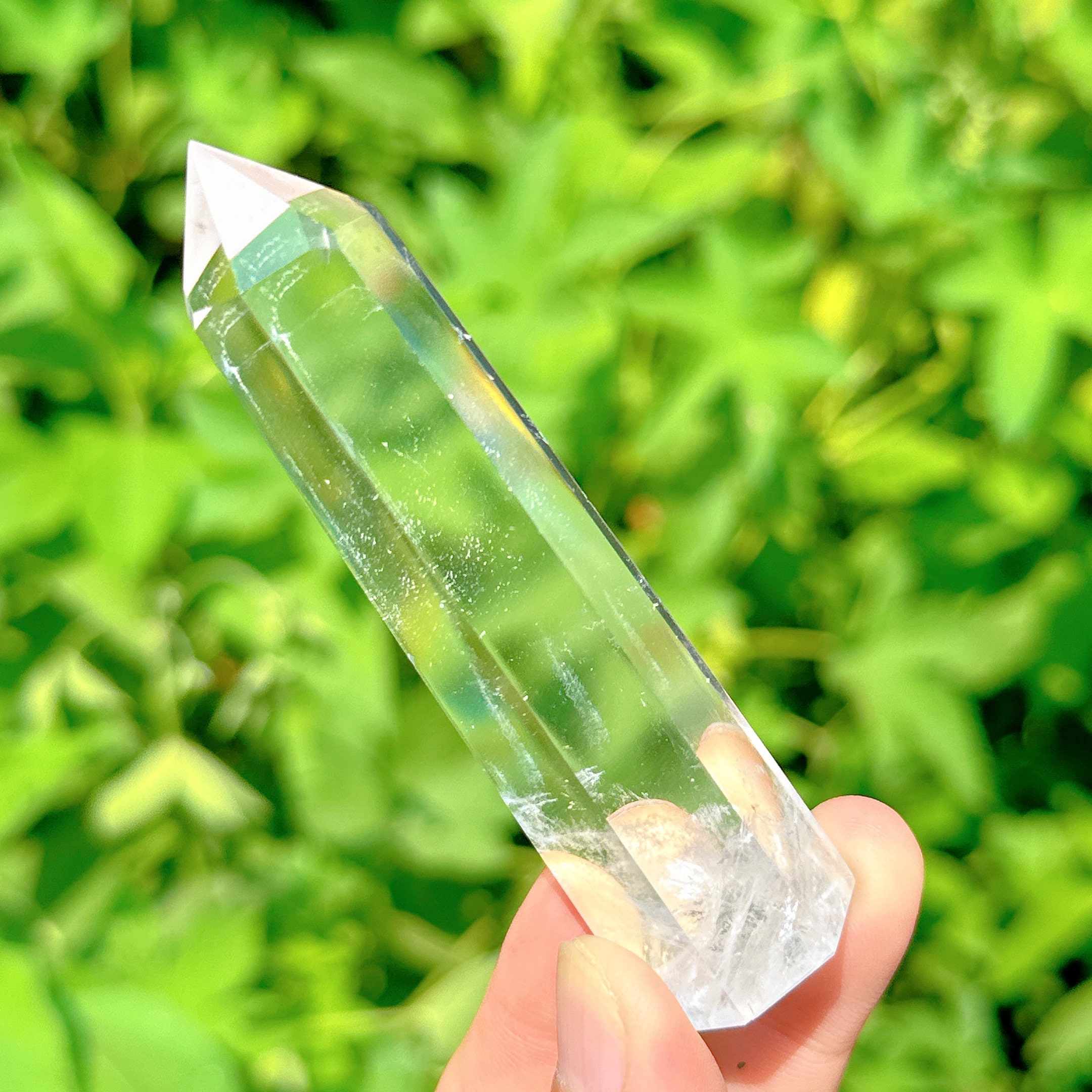 Clear Quartz Quality A Obelisk Tower - Spirit Crystals
