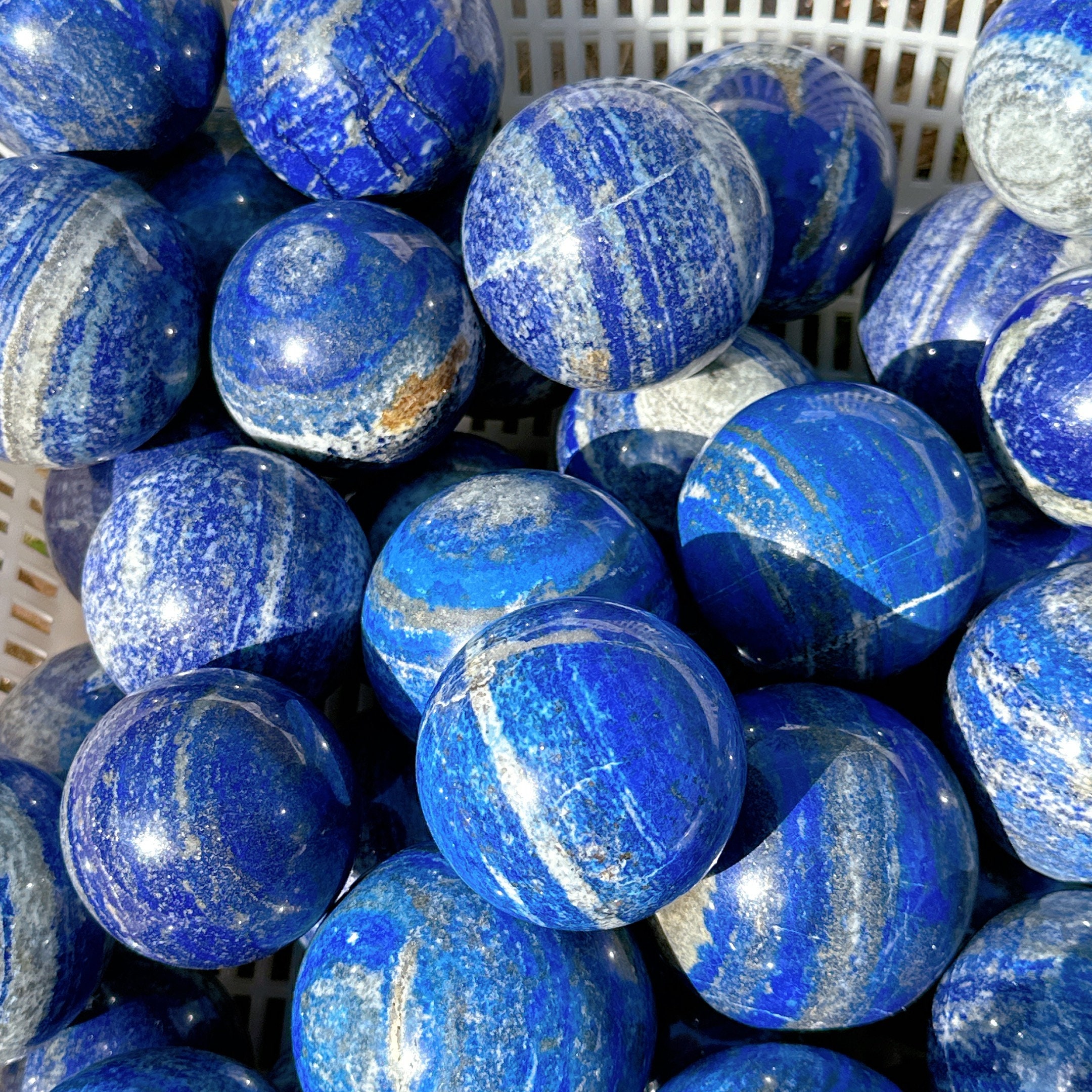 Lapis Lazuli Crystal Sphere - Spirit Crystals