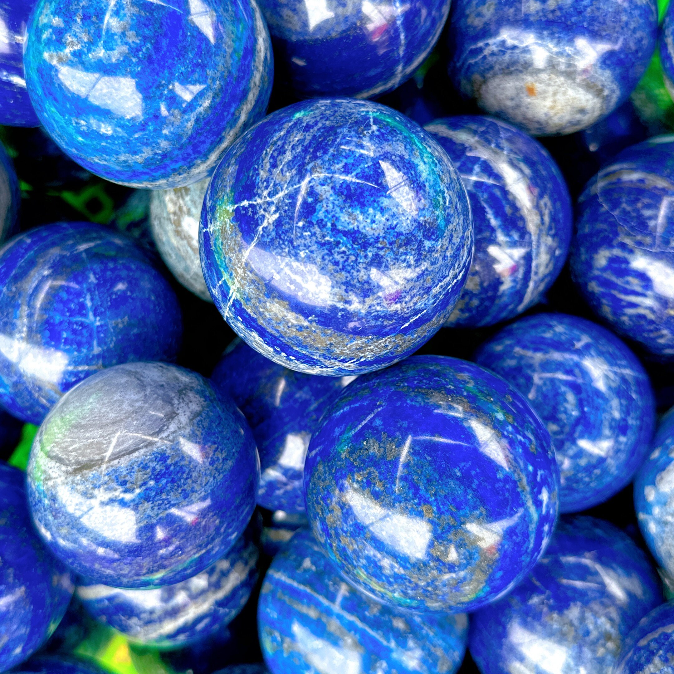Lapis Lazuli Crystal Sphere - Spirit Crystals