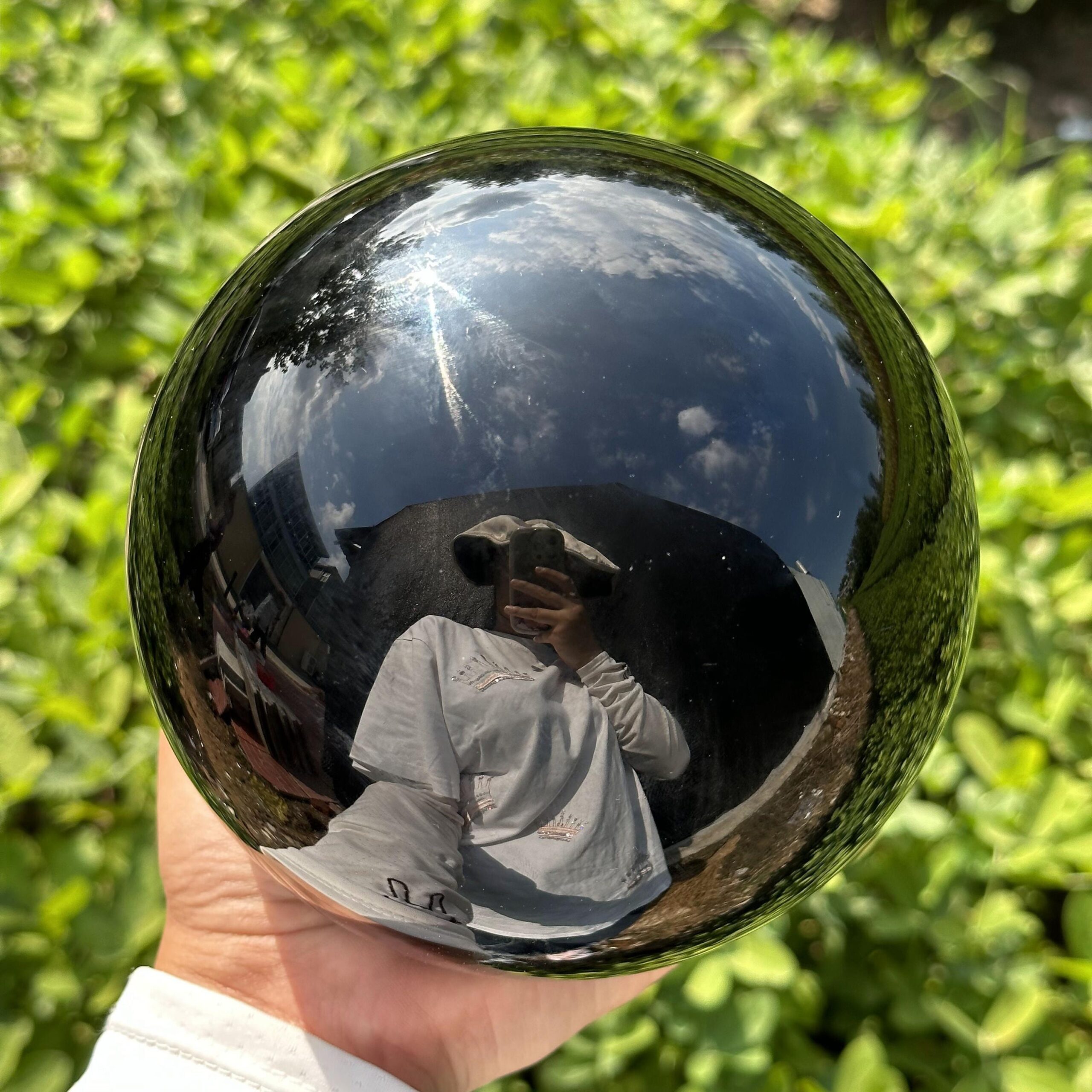 Obsidian Crystal Sphere - Spirit Crystals