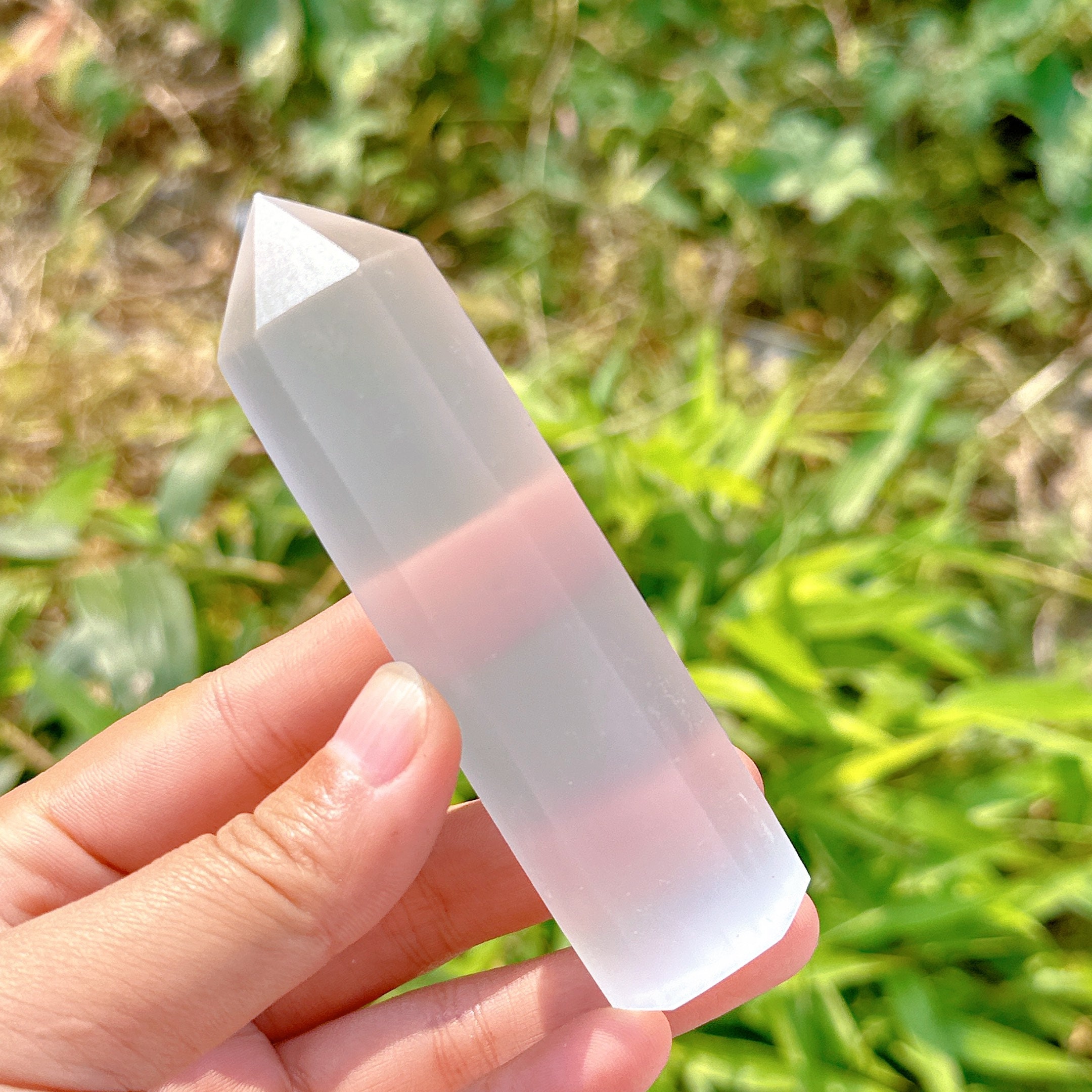 Selenite Tower Crystal Obelisk Tower - Spirit Crystals