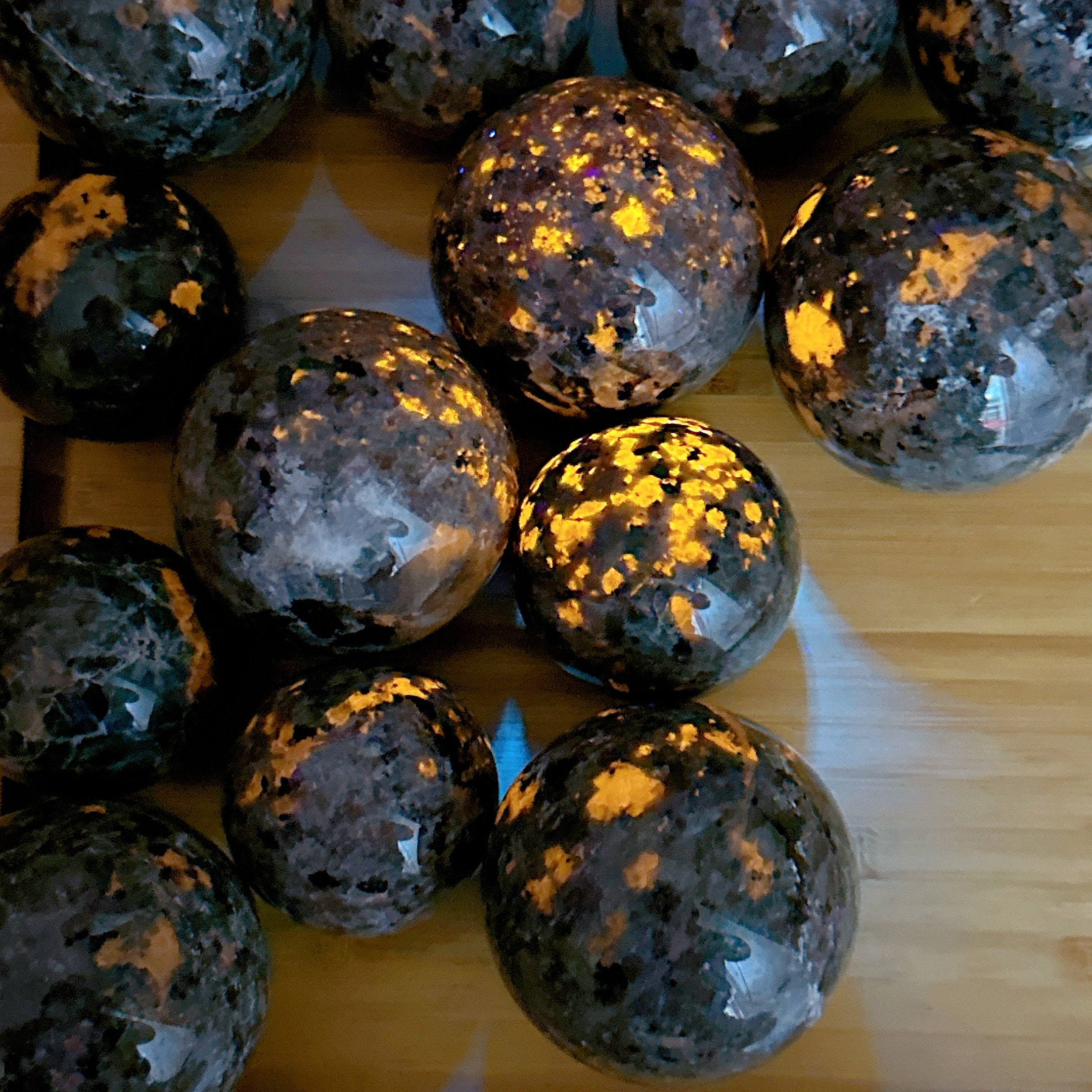 UV Reactive Yooperlite Crystal Sphere - Spirit Crystals