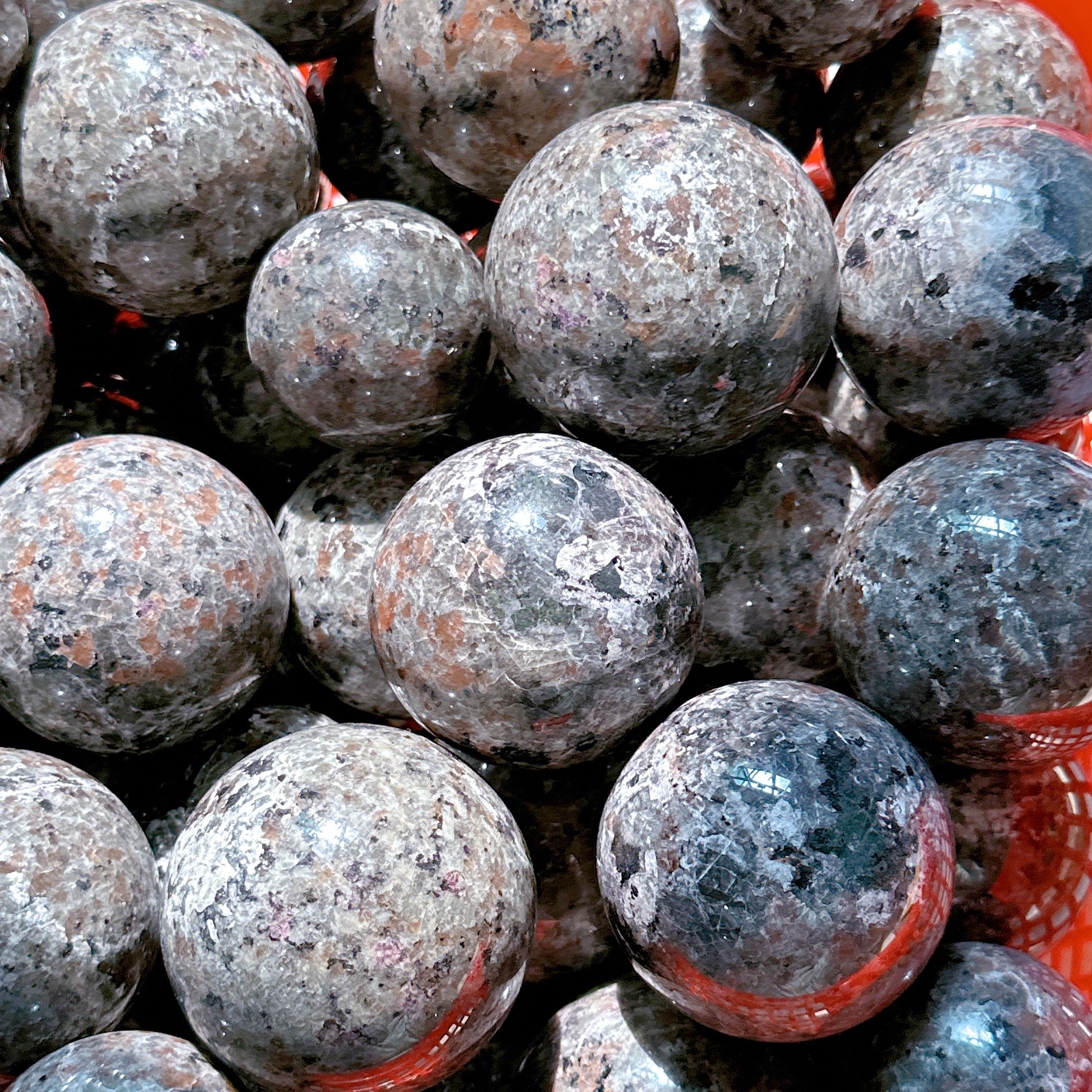 UV Reactive Yooperlite Crystal Sphere - Spirit Crystals