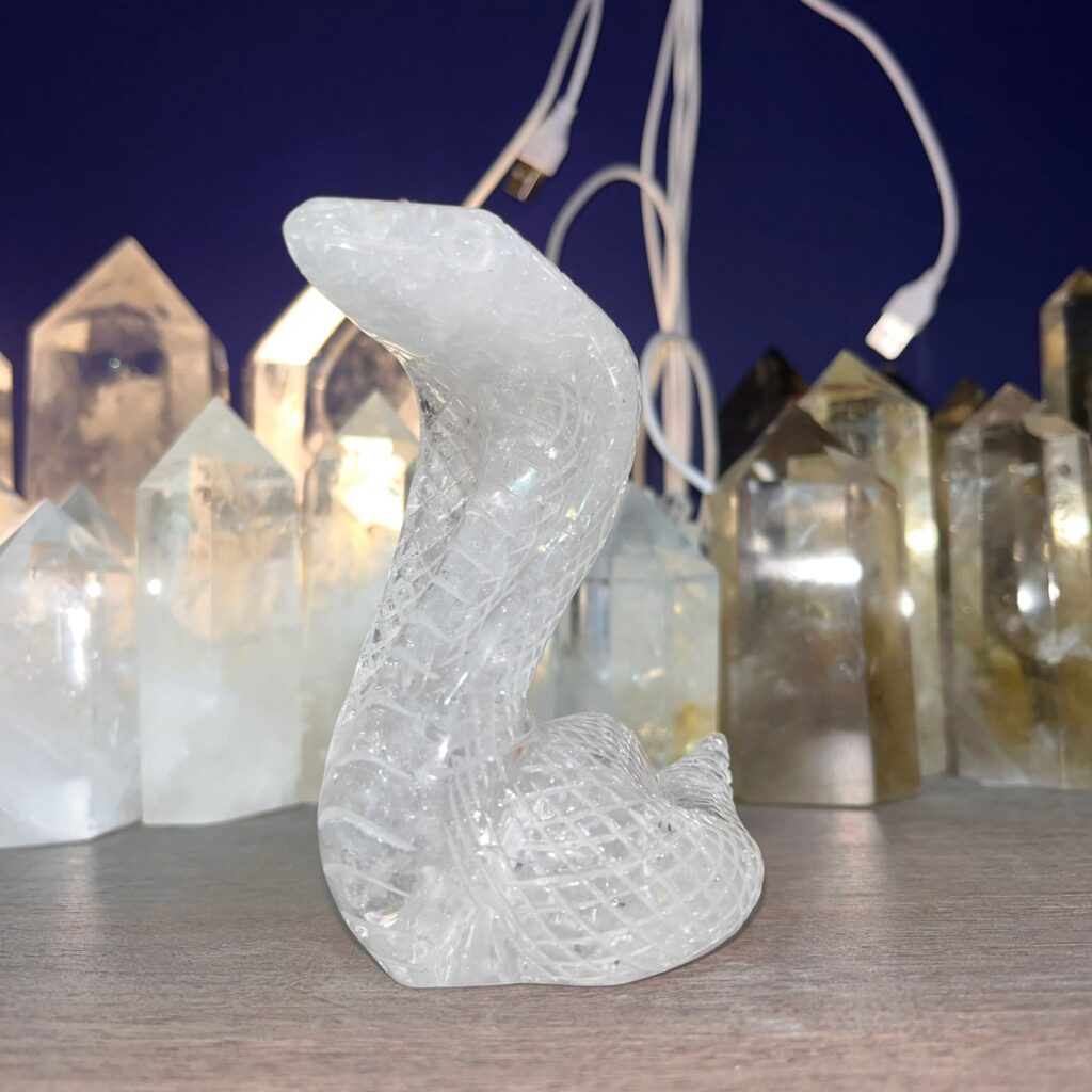Large Crystal Snake - Spirit Crystals